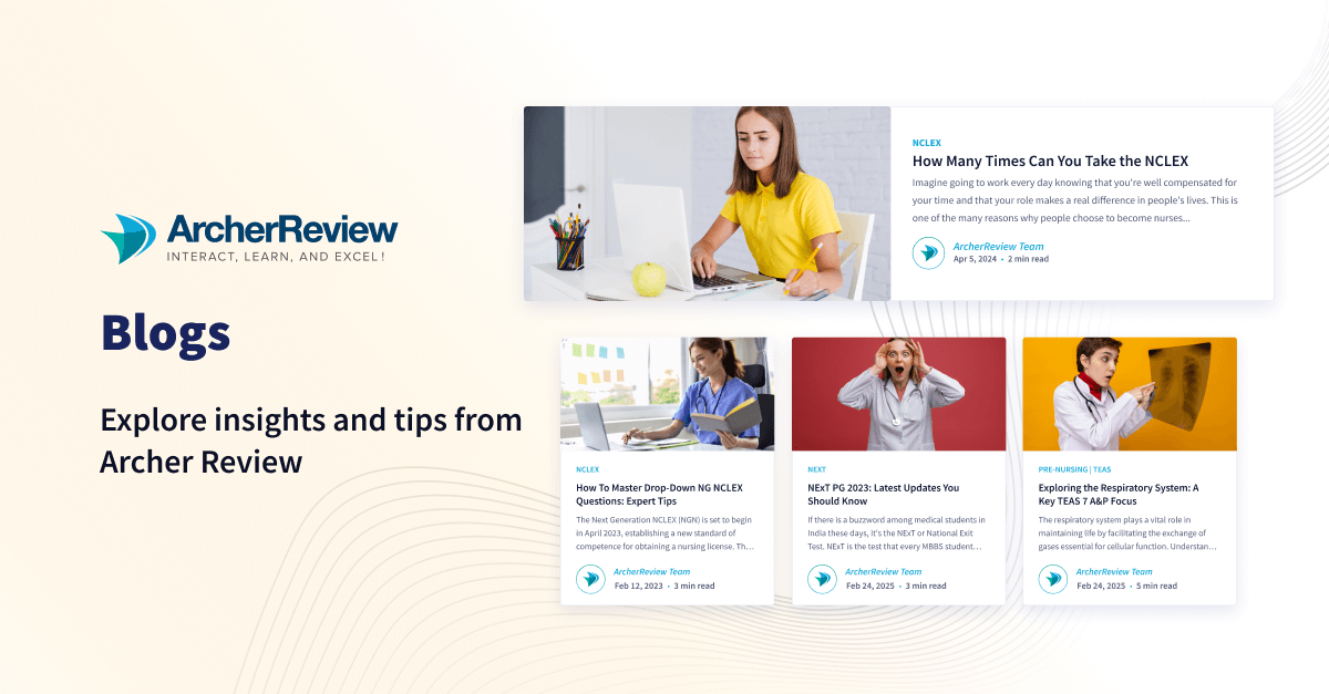 Blog: Insights & Tips for Exam Success | Archer Review